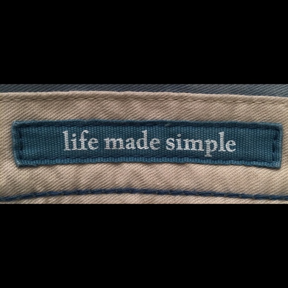 Haggar | Pants | Hagar Mens Life Made Simple Turquoise Khaki Pants ...